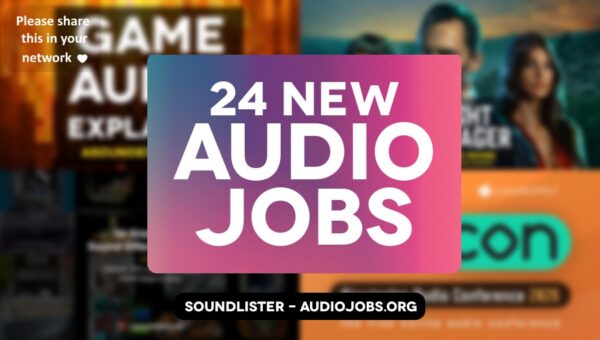Audio Jobs Overview - Soundlister.com